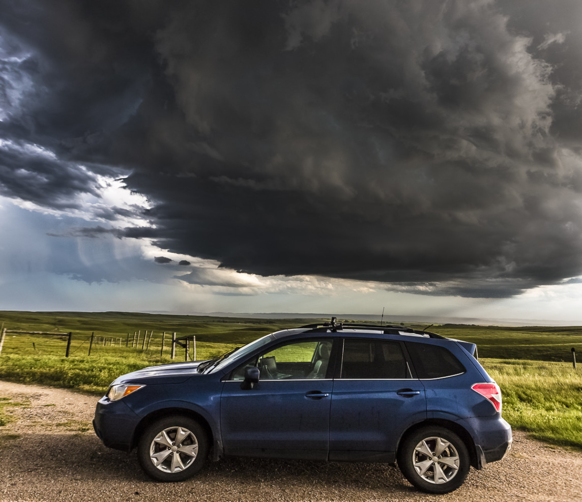 The Perfect Storm Chase Vehicle - David Mayhew Photography